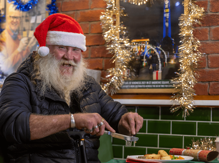 Buy a homeless person Christmas Dinner – The Colney Fox | Social Bite
